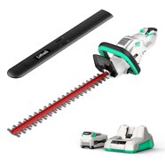 Earthwise LSS10163 Cordless 2-in-1 Garden Grass and Hedge Trimmer ...
