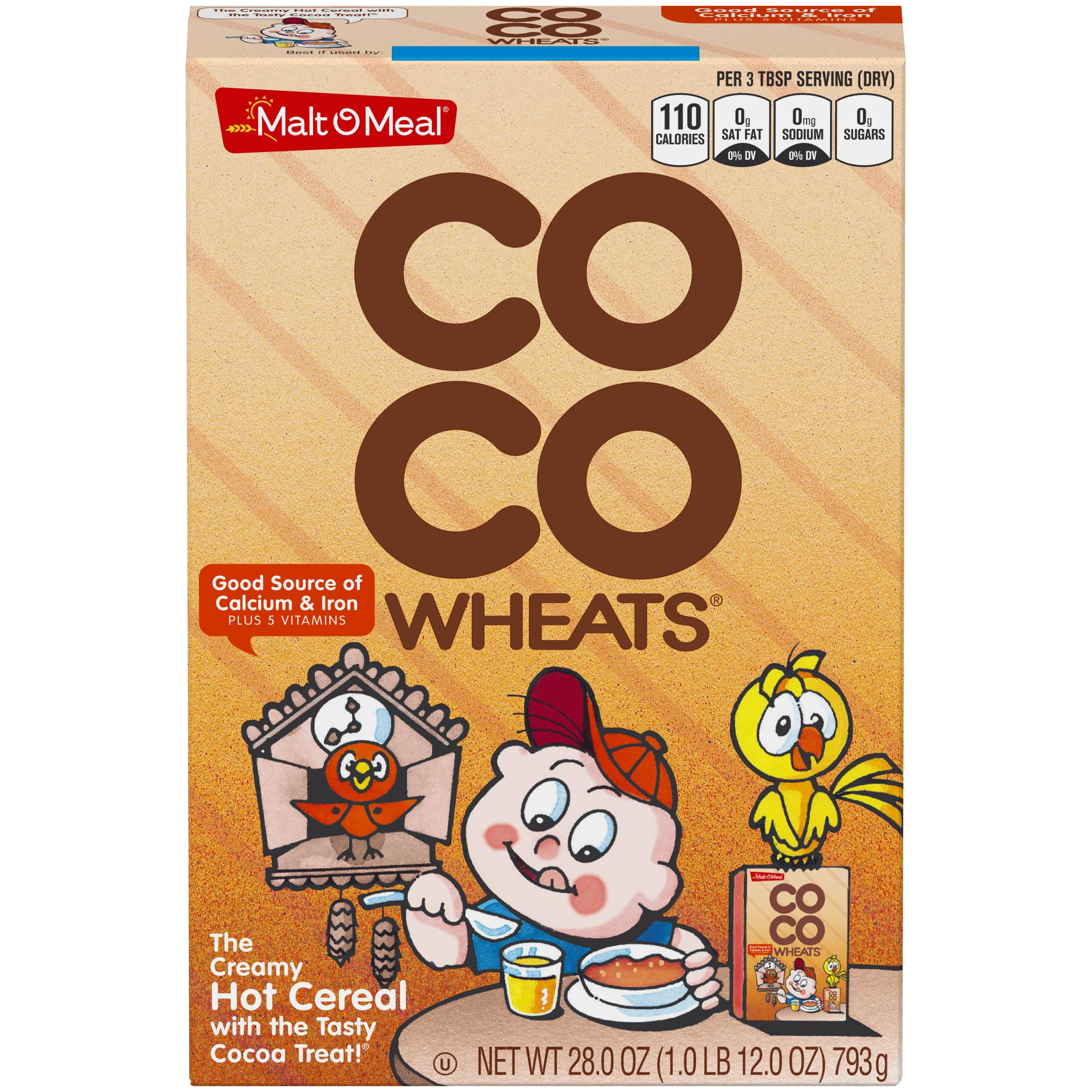 Coco Wheats Nutritional Information | Besto Blog