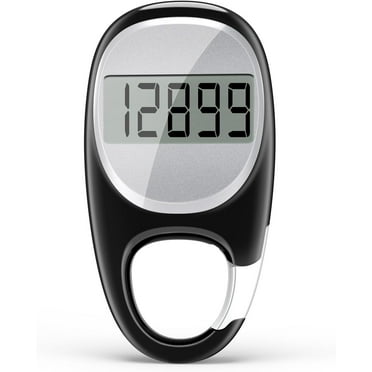 3DFitBud Pocket Exercise Waist Step Counter, Simple 3D Pedometer with ...