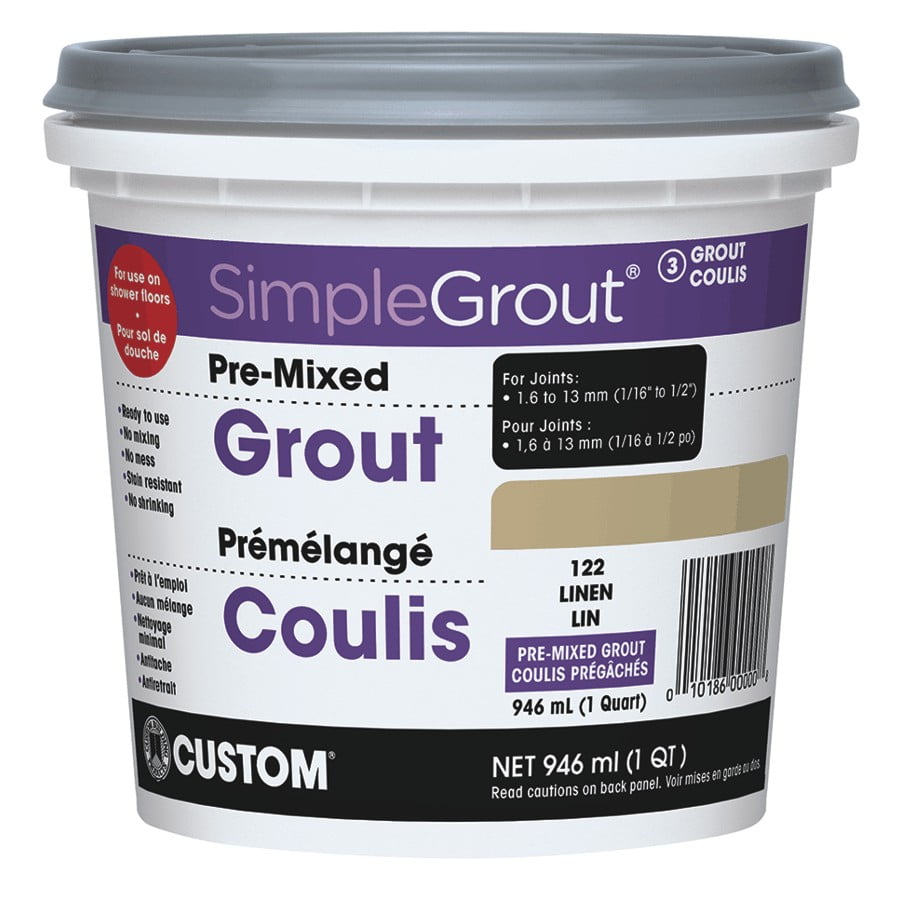 946mL Linen Pre-Mixed Grout | Walmart Canada