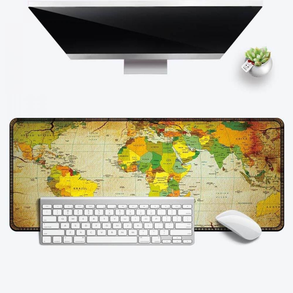 Map Pad Extended Mouse Pad Xxl Large Big Computer Keyboard Mouse Mat ...