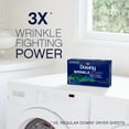 Downy Wrinkleguard Fabric Softener Dryer Sheets, Wrinkle-Free Laundry ...