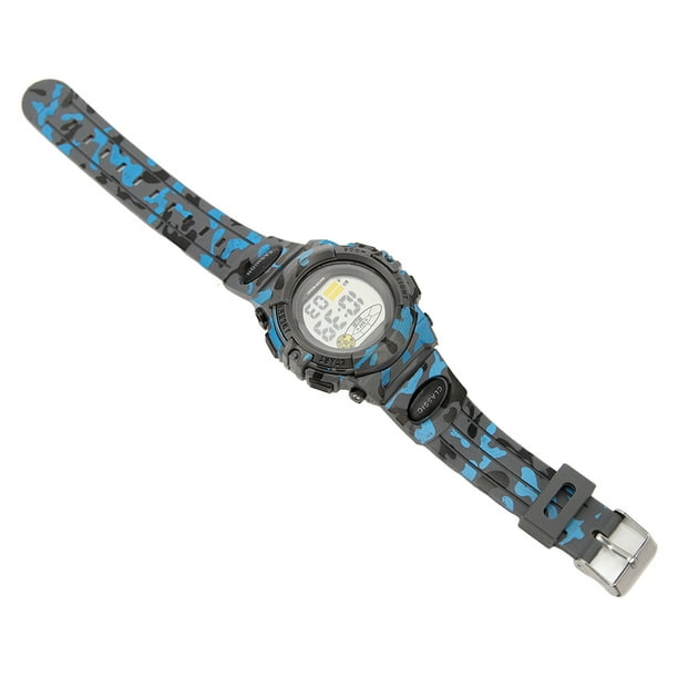 Men Watch, Multifunctional Chronograph Watch Wear Camouflage Color PU ...