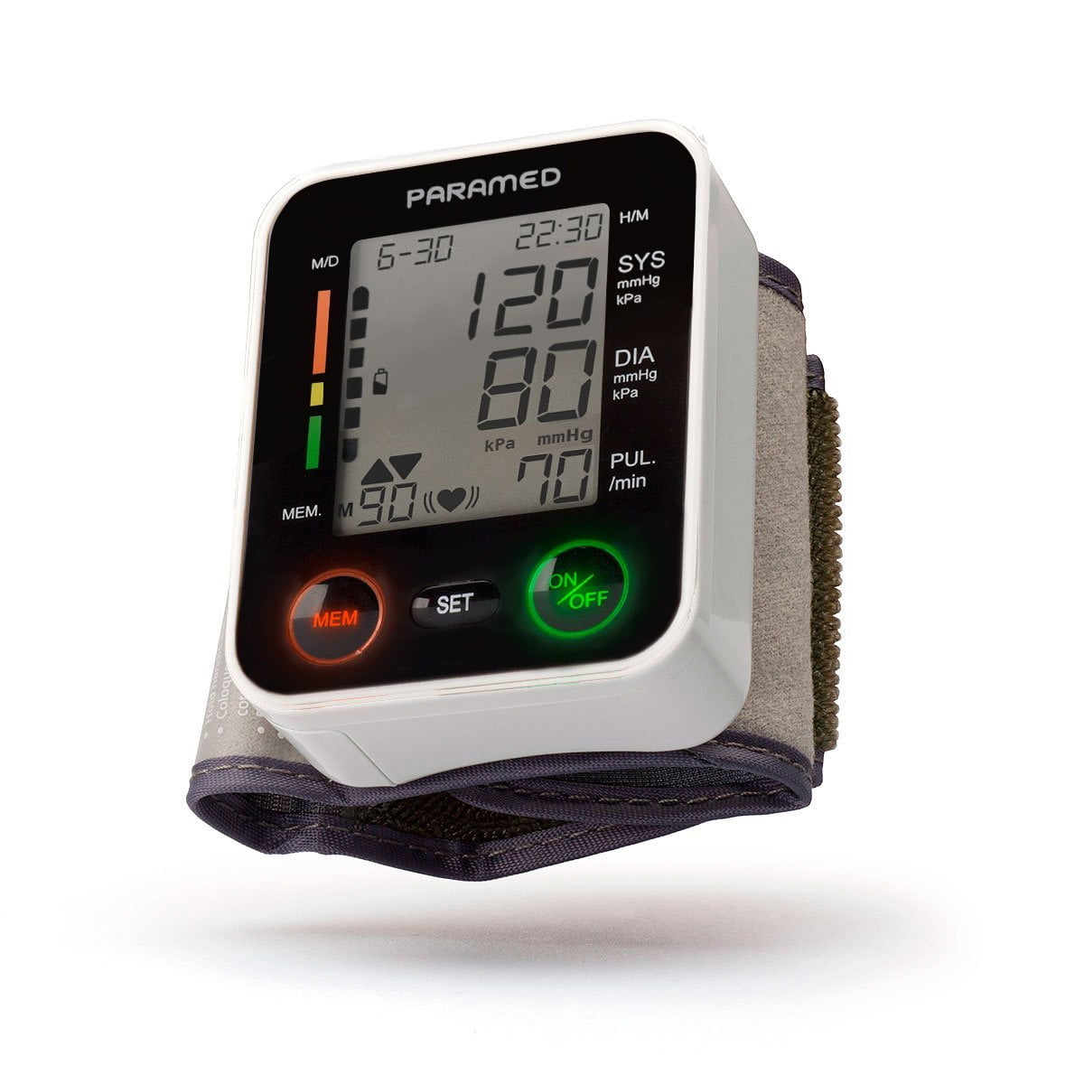 PARAMED Automatic Wrist Blood Pressure Monitor Blood Pressure Kit Of PARAMED Automatic Wrist Blood Pressure Monitor Blood Pressure Kit Of