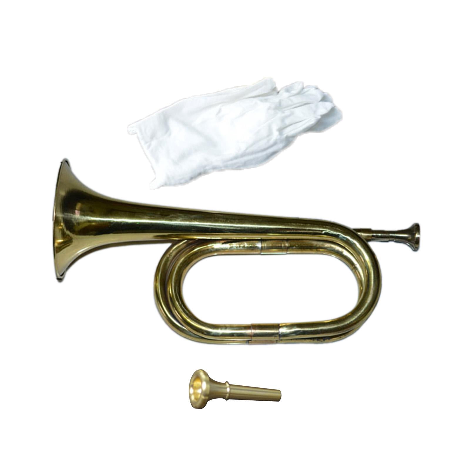 Trompeta, , instrumento de viento metal ligero, con boquilla ...