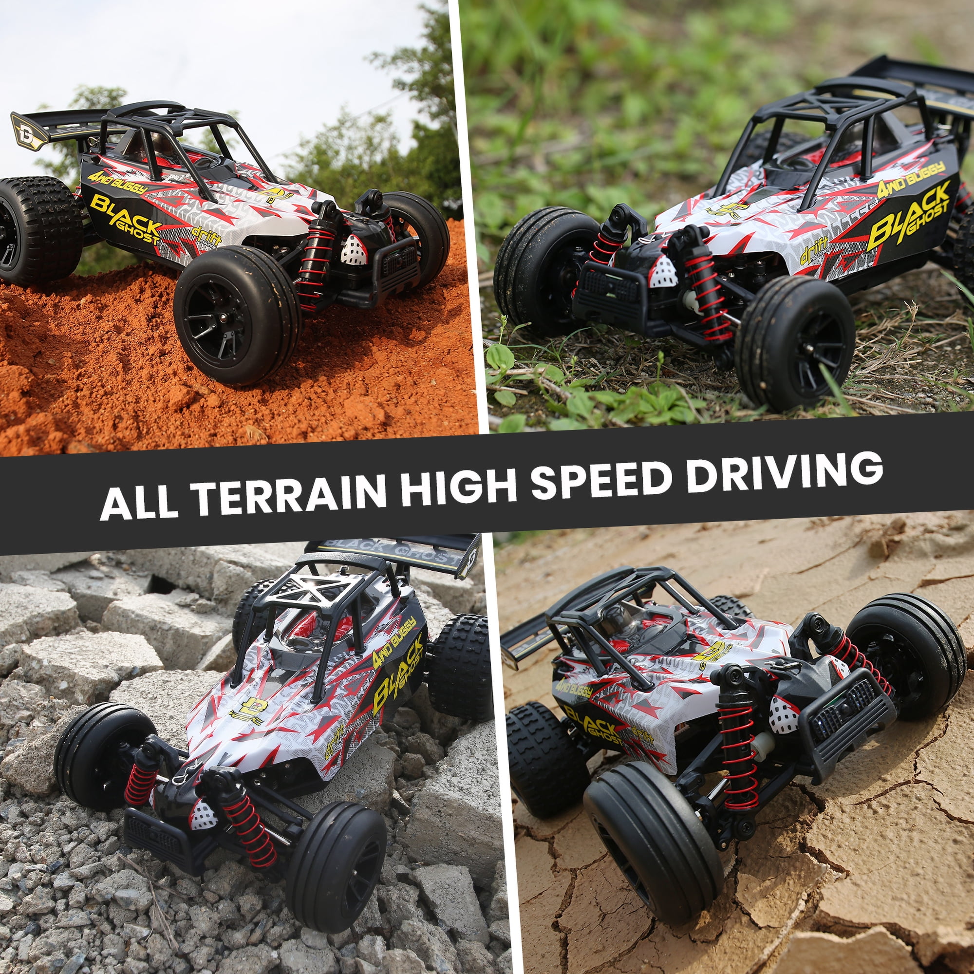 Buy DEERC Car 9305E High Speed Remote Control Car for Adults Kids 1:18 ...