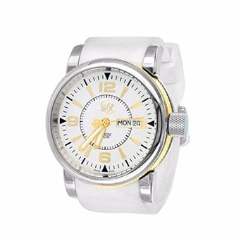 Buy Classy All White Yagi Watch For Men Aqua Master Water Resistant ...