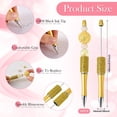 10 pc Plastic Ball-Point Pen Baking Paint Beadable Pen for DIY ...