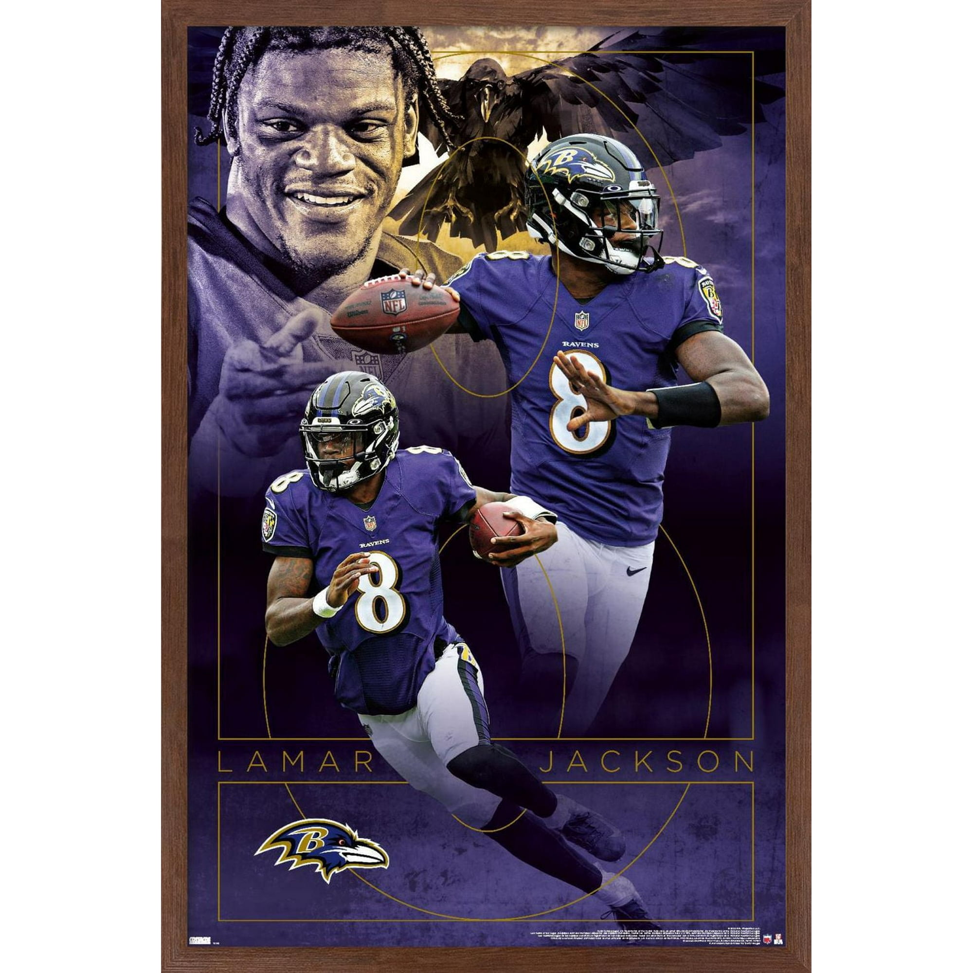 Click here for Trends International Nfl Baltimore Ravens - Lamar... prices