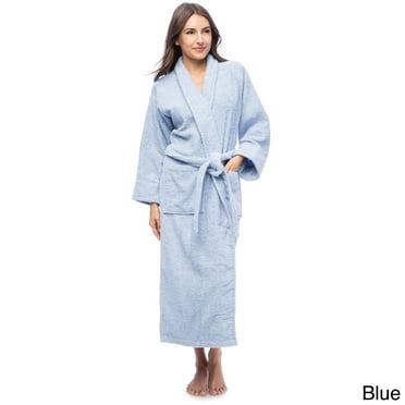 Kaufman - Set of 2 Unisex Waffle Kimono Robe, 100% Cotton, Luxurious ...