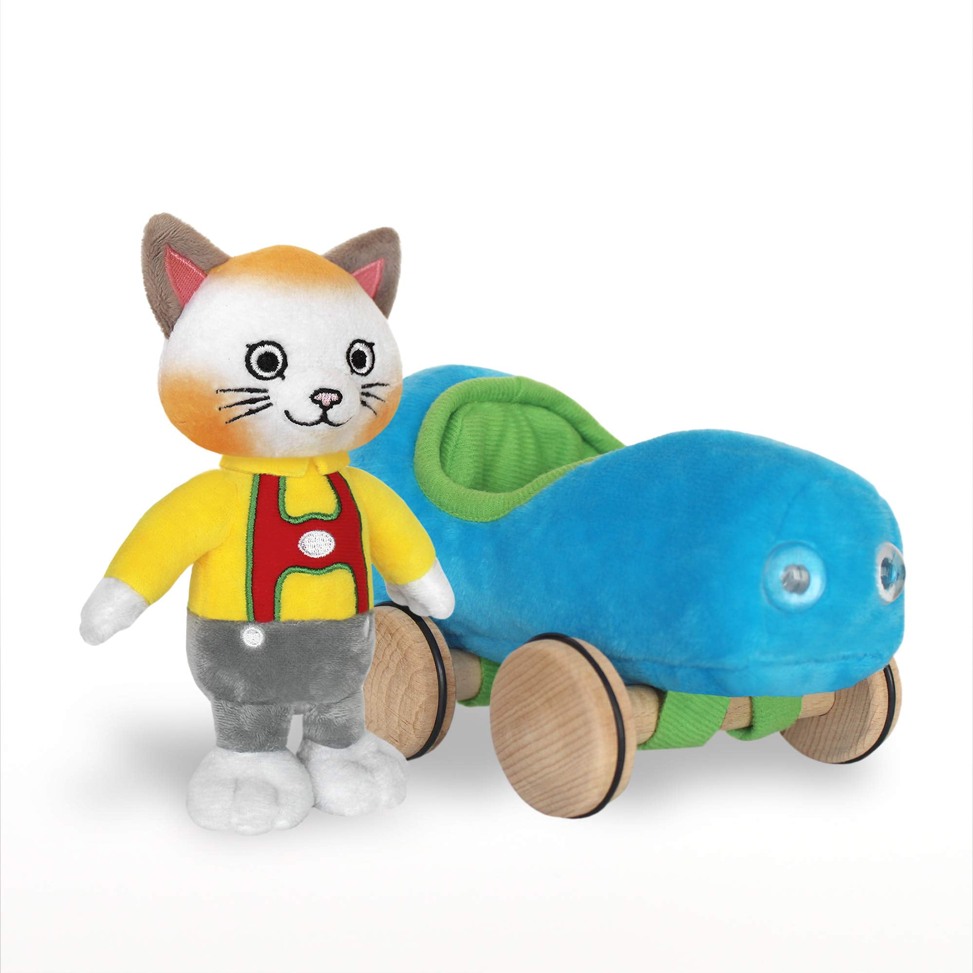YOTTOY Richard Scarry Collection | Huckle Cat Soft Toy with Busytown ...