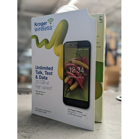 Kroger Wireless Hot Pepper Poblano VLE5 A80C Android Smart Phone ...