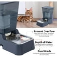 Automatic Dog Cat Water Dispenser Large Capacity 5Lfor Cats and Medium ...