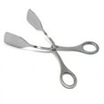 2 Pcs Cooking Tongs Scissors Stainless Steel Bread Tongs Food Serving ...