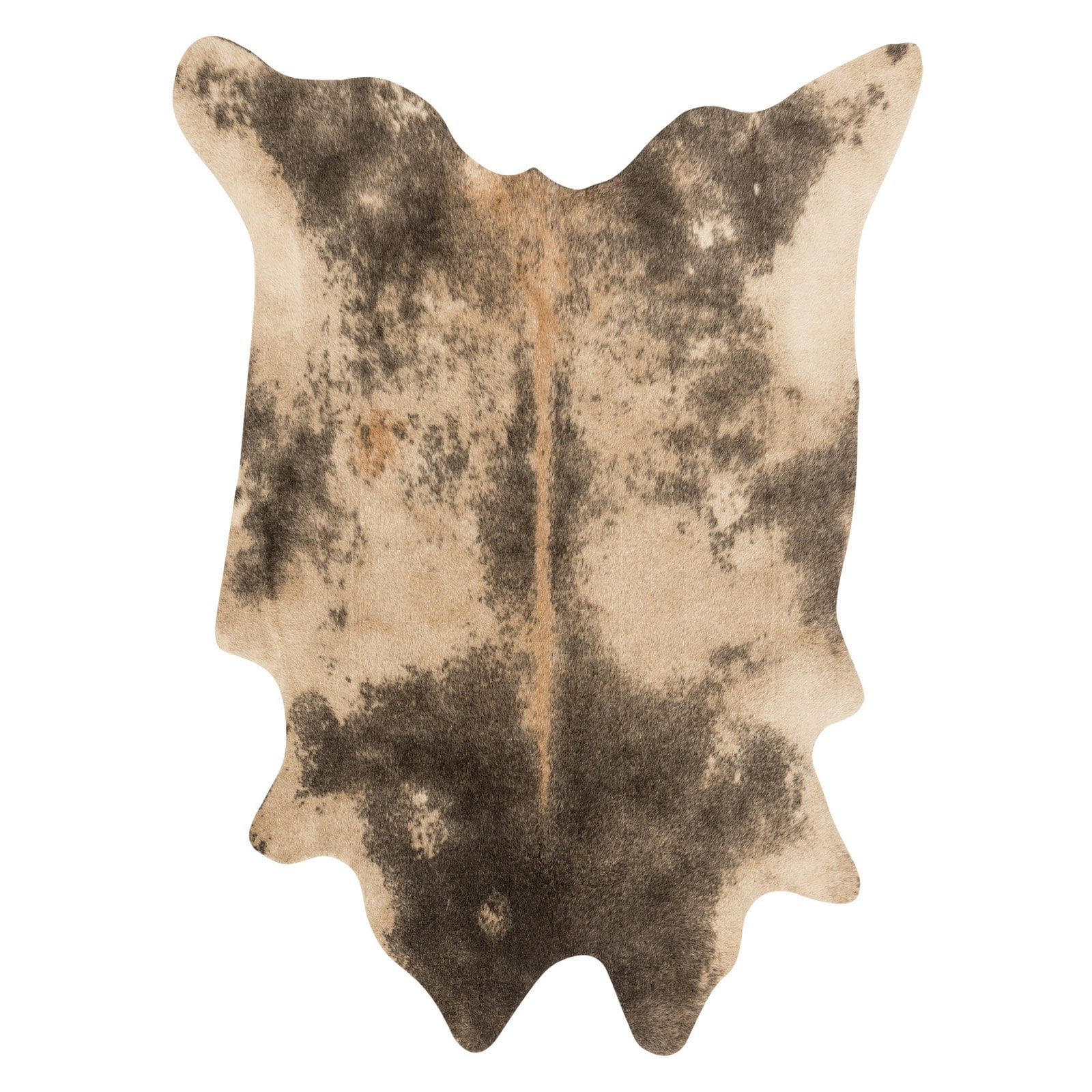 Loloi II Grand Canyon Faux Cowhide Beige / Ash Area Rug - Walmart.com