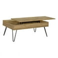 Coaster Company Modern Wood with Pin Leg Lift Top Coffee Table, Oak ...
