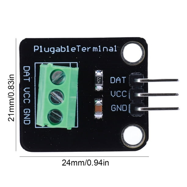 Módulo de sensor de temperatura Placa DS18B20 para Arduino (B ...
