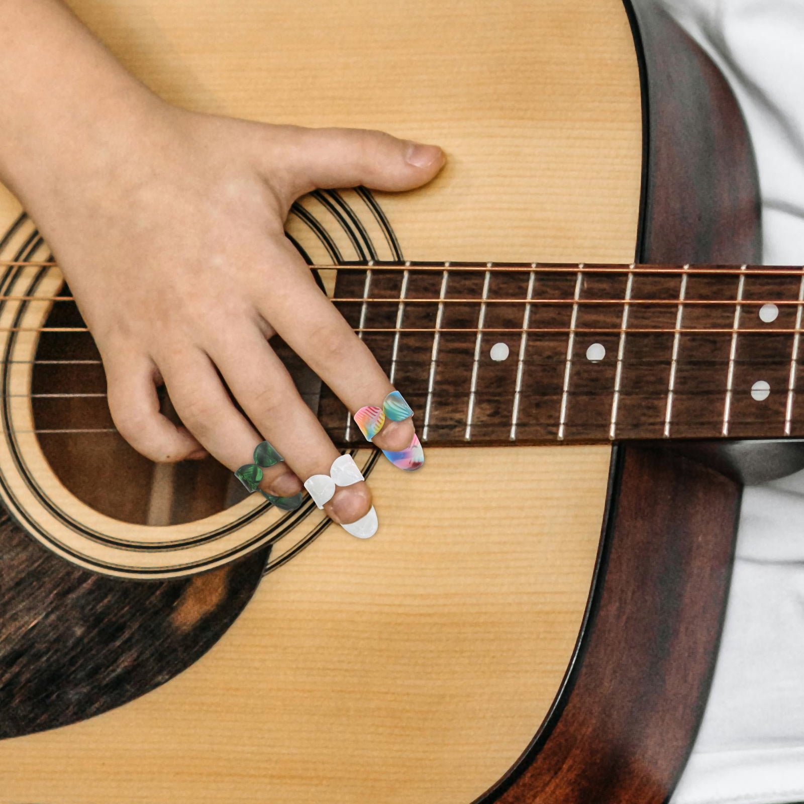 Click here for Aurarmlet 10pcs Versatile Guitar Finger Picks With... prices