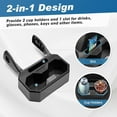 Canvcle Fixable Rear Cup Holder for Chevy Trax 2024 2025, Back Seat ...