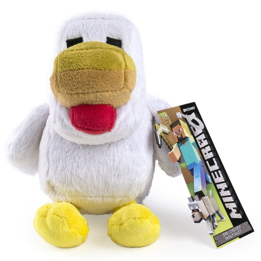 Minecraft - Small Plush - Baby Chicken - Walmart.com - Walmart.com
