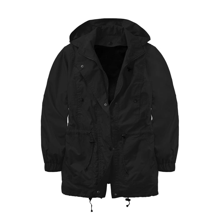 Woman Within Coats Woman Within Plus Size Quilted Anorak - Water ...