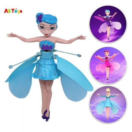 Magic Flying Fairy Princess Frozen Barbie Doll with LED Lighting ...