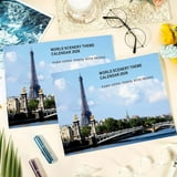 AUHomi 2026-2027 Wall Calendar, Monthly Calendar 2026 with Ruled Blocks ...