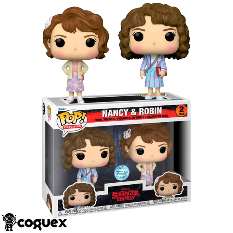 Pop - Stranger Things – Nancy & Robin ( 2 Pack ) | Knasta Chile