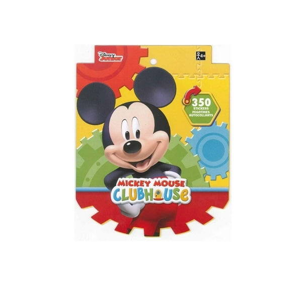 Disney Mickey Mouse Sticker Book for Kids (over 350 stickers)-1 PACK ...