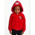 Super Mario Toddler Cosplay Faux Sherpa Hoodie, Sizes 12M-5T - Walmart.com