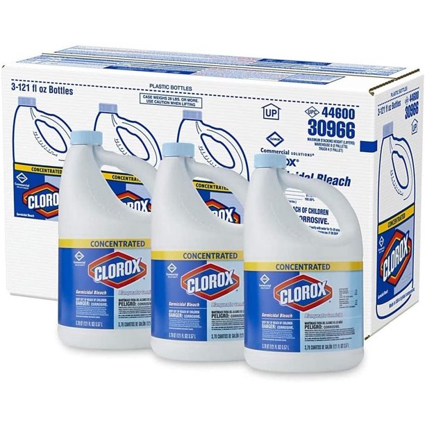 Clorox Ultra Clorox Germicidal Bleach 121 OZ (Pack of 3) - Walmart.com