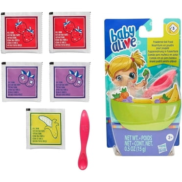 Baby Alive Doll Solid Feed Super Snacks Treat Time Snack Pack - Walmart.com