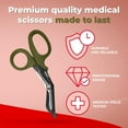 Ever Ready First Aid Autoclavable Titanium Bonded Bandage Shears 7 1/4 ...