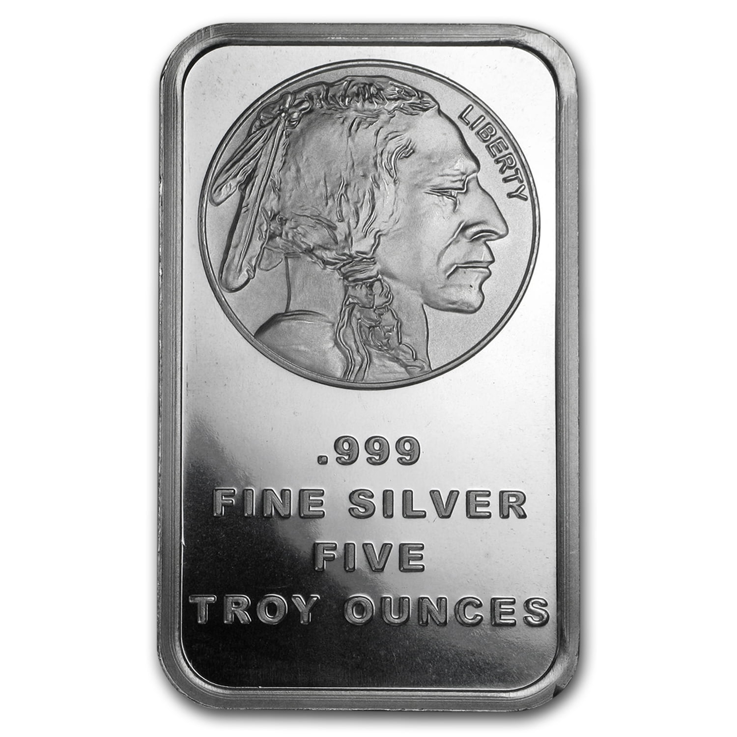 5 oz Silver Bar - Buffalo - Walmart.com