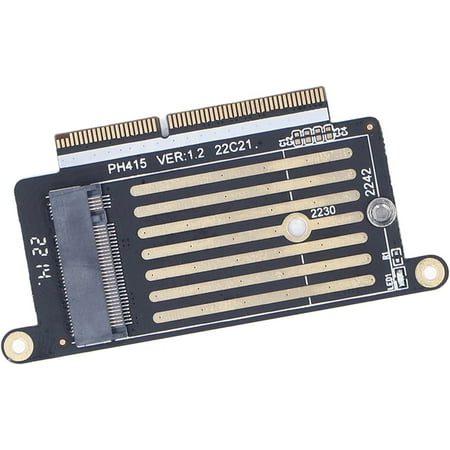 M.2 NVME SSD Convert Adapter, SSD to NGFF M.2 MKey NVME Riser Card, M.2 ...
