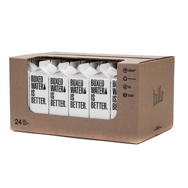 Boxed Water 500 ml/ 16.9 oz Boxes - Pack of 24 - Walmart.com