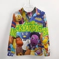 Backyardigans Pullover Zip-up Hoodie Loose-fit Sweatshirt Casual Hooded ...