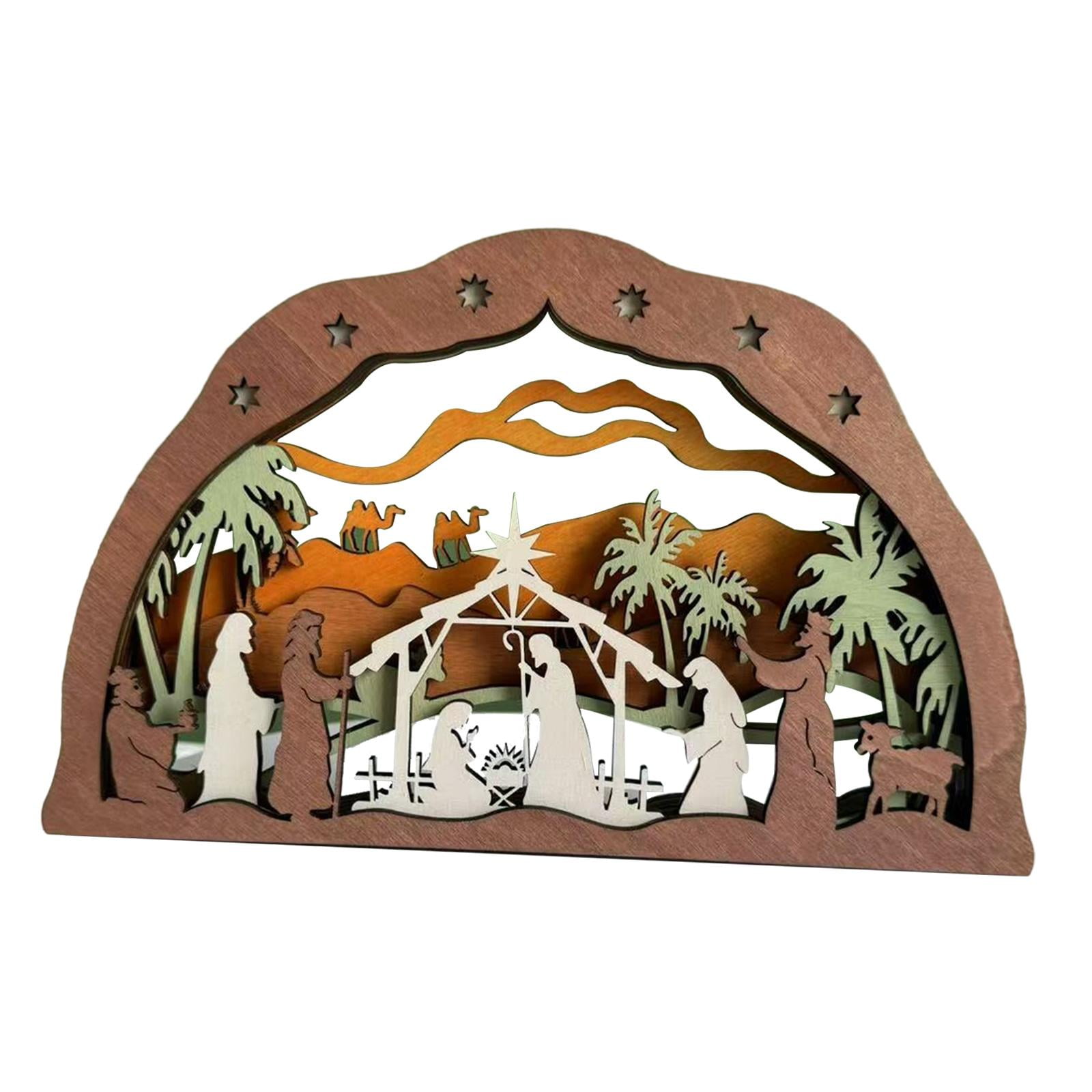 Click here for Klkcms Christmas Nativity Scene Ornament Festival... prices