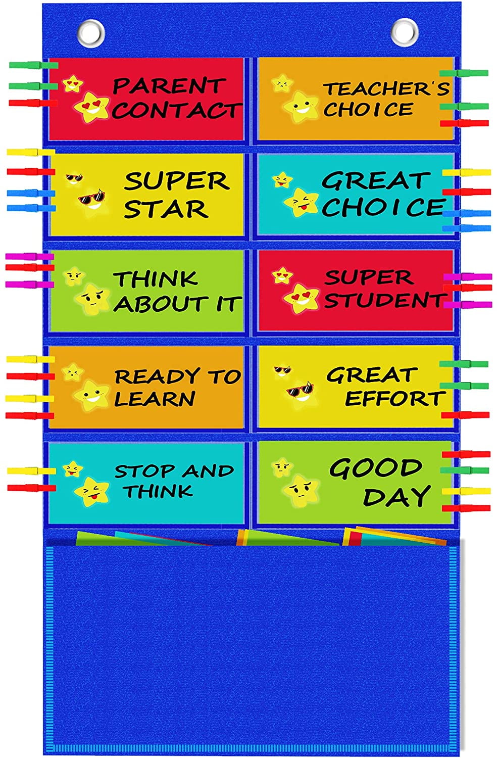 Sfcddtlg Student Behavior Clip Chart for Classroom Management-Classroom ...