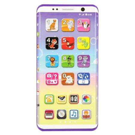 Educational Kids Phone Toys Kids Smart Phone Toys with USB Port Touch ...