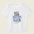 Bobifish Little Boys Basic Tee Simple Short Sleeve Crew Neck Slogan ...