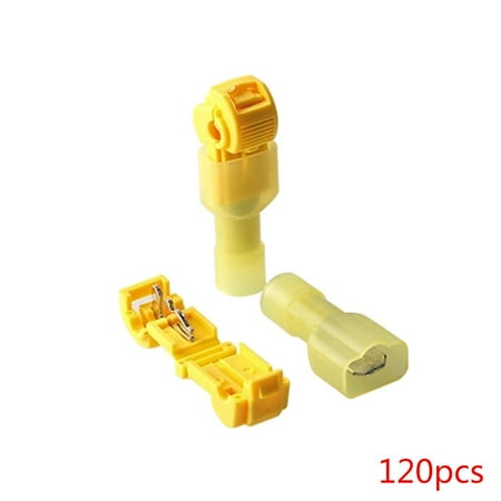 Wweixi 120pcs Scotch Lock Wire Crimp Terminals Electrical Cable ...