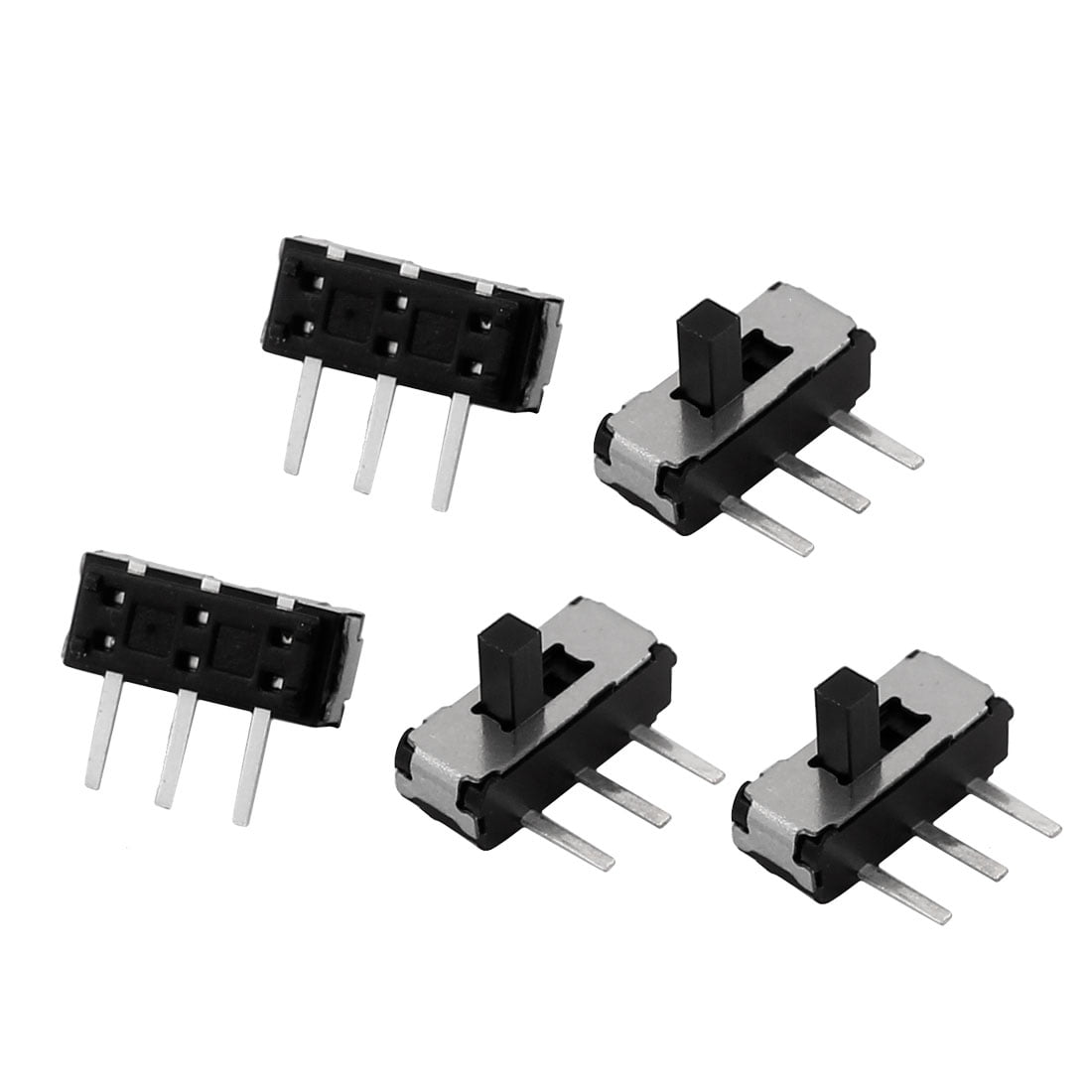 5pcs 2 Position 3P SPDT SMT SMD Self Locking Power Slide Switch 9mmx3mmx3mm - Walmart.com