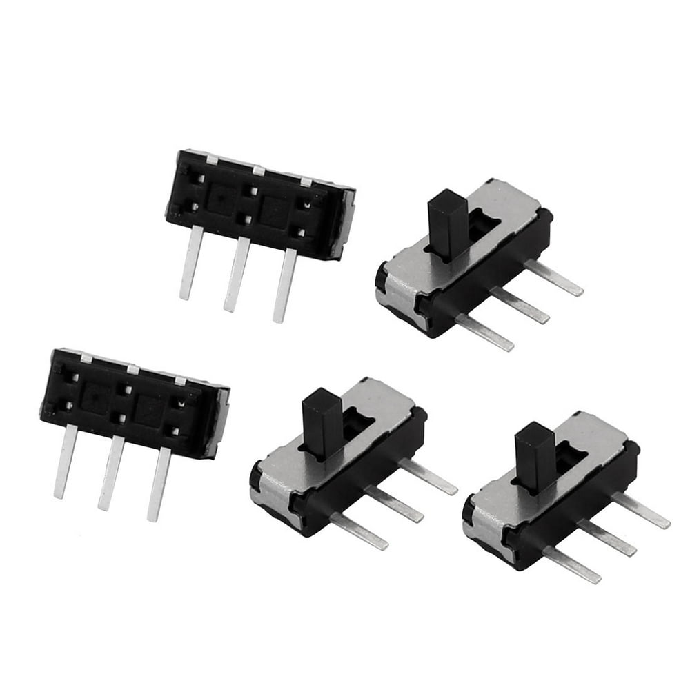 5pcs 2 Position 3P SPDT SMT SMD Self Locking Power Slide Switch 9mmx3mmx3mm - Walmart.com ...