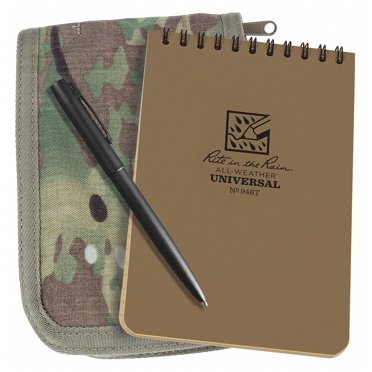 Rite in the Rain Weatherproof Mini Stapled Notebook, 3.25" x 4.625 ...