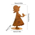 Creatitoy Rustic Iron Art Ornaments Decorative Crafts - Brown Rust ...
