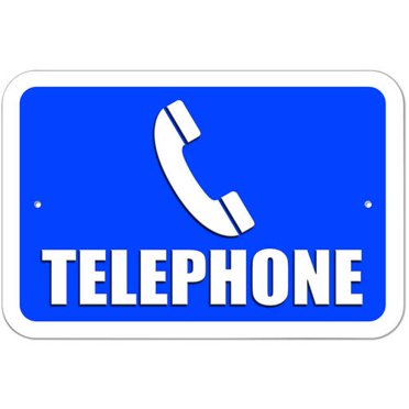 Phone Booth Sign - Walmart.com