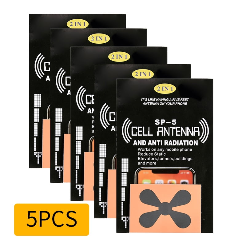 TureClos 2 In 1 Mobile Phone Signal Enhancement Sticker Reducing ...