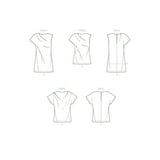 Simplicity Misses' Tops Sewing Pattern S9230 Size 6-8-10-12-14 ...