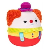 Squishmallows Official Kellytoy 8 Inch Bimbi the Clown Evil Look Select ...